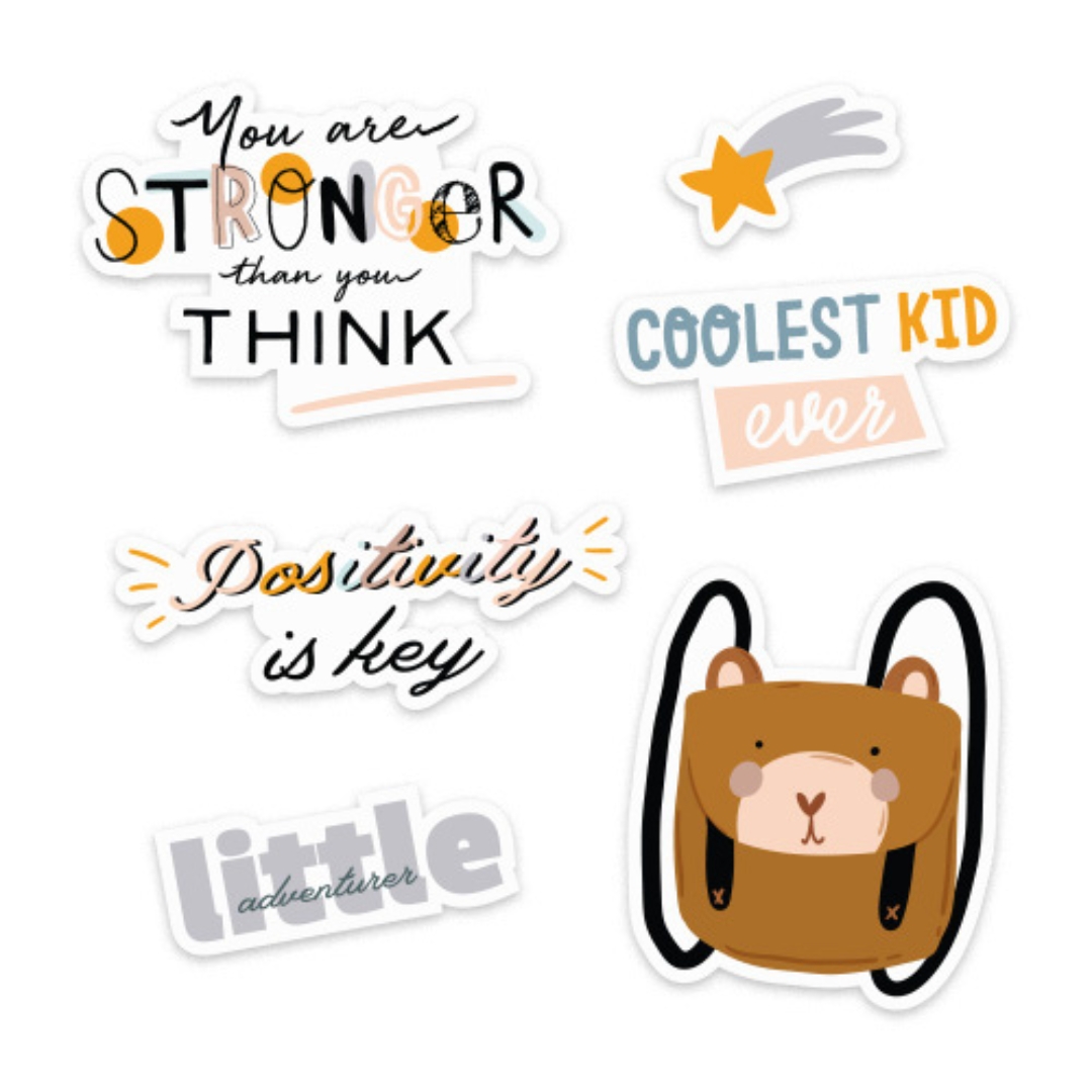 PAPERMARK Stronger Than You Think Sticker Set | Sticker Lucu | Sticker ...